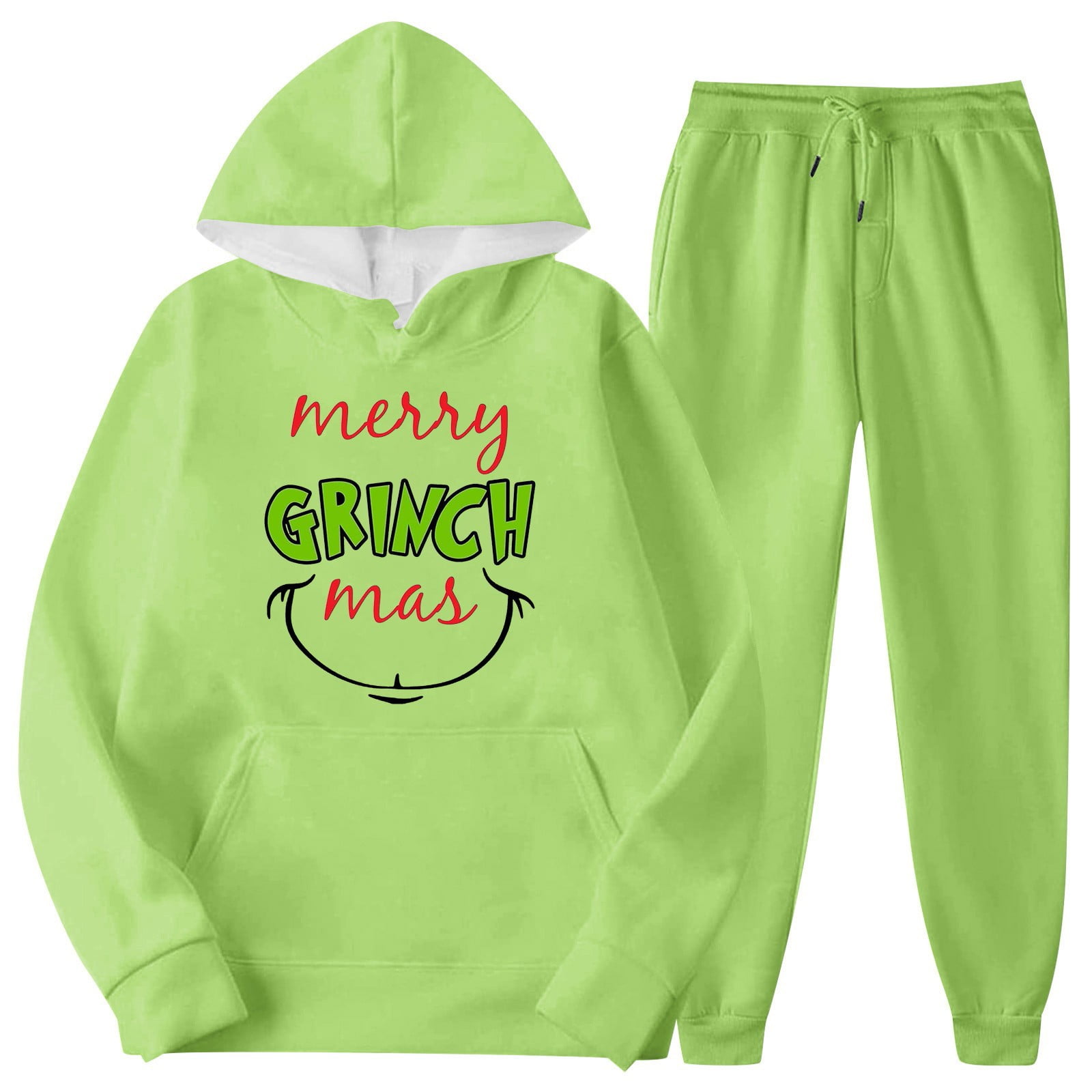 KEVCHE Grinch Costume Christmas Outfits for Family, Christmas Grinch ...