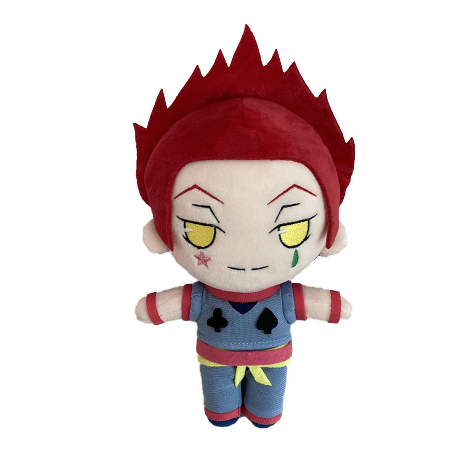 KEVCHE Hunter x Hunter Plush Toys, 8 Inch Stuffed Hisoka Doll HxH Plush ...