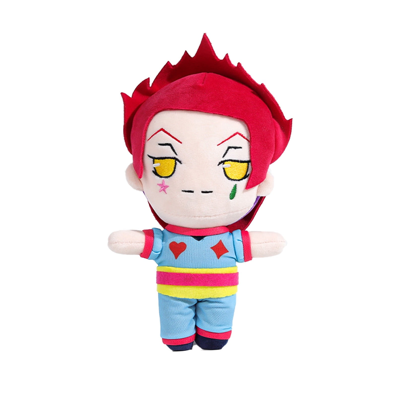 KEVCHE Hunter x Hunter Plush Toys, 8 Inch Stuffed Hisoka Doll HxH Plush ...