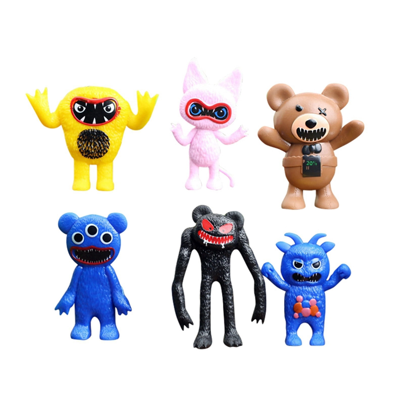 KEVCHE Joyville Toys Joyville Mini Action Figure, 6PCS Joyville Figure ...