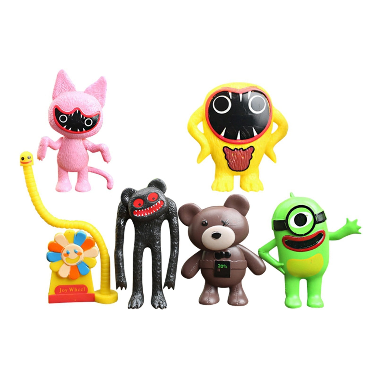 KEVCHE Joyville Toys Joyville Mini Action Figure, 6PCS Joyville Figure ...