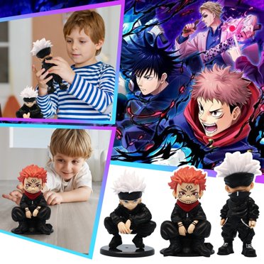 KEVCHE Yuji Itadori Anime Figures, 3.9in Desktop Ornament Display ...