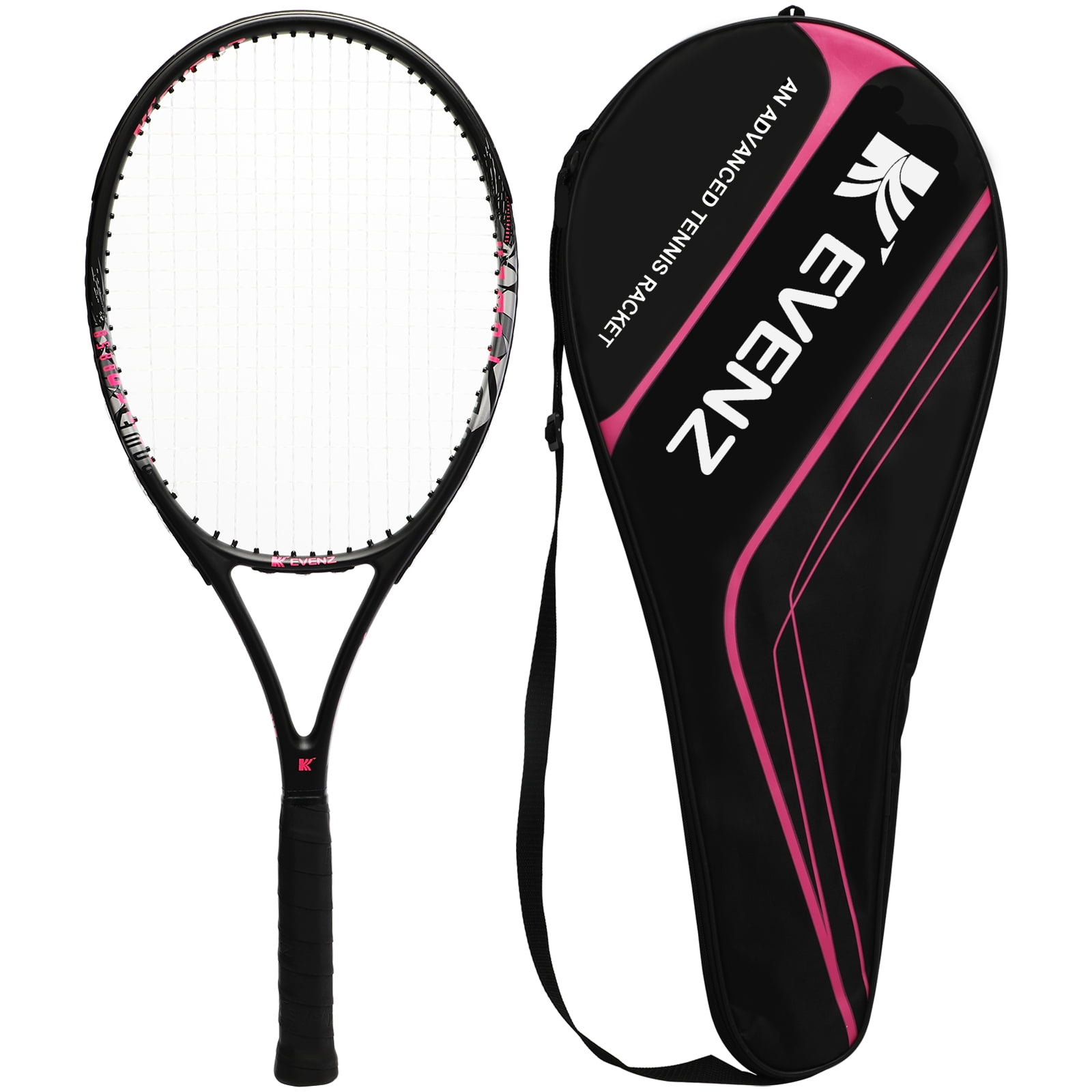 KEVENZ Tennis Racket for Adults, Carbon Fiber Tennis Racquet with ...