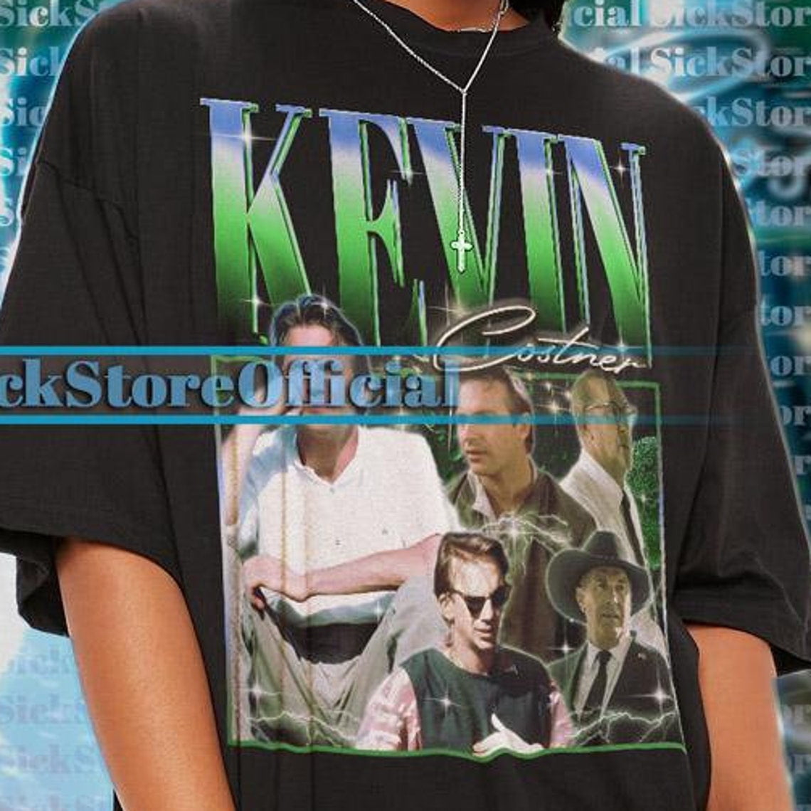 KEVIN COSTNER Vintage Shirt Kevin Costner Homage Retro Kevin Costner ...