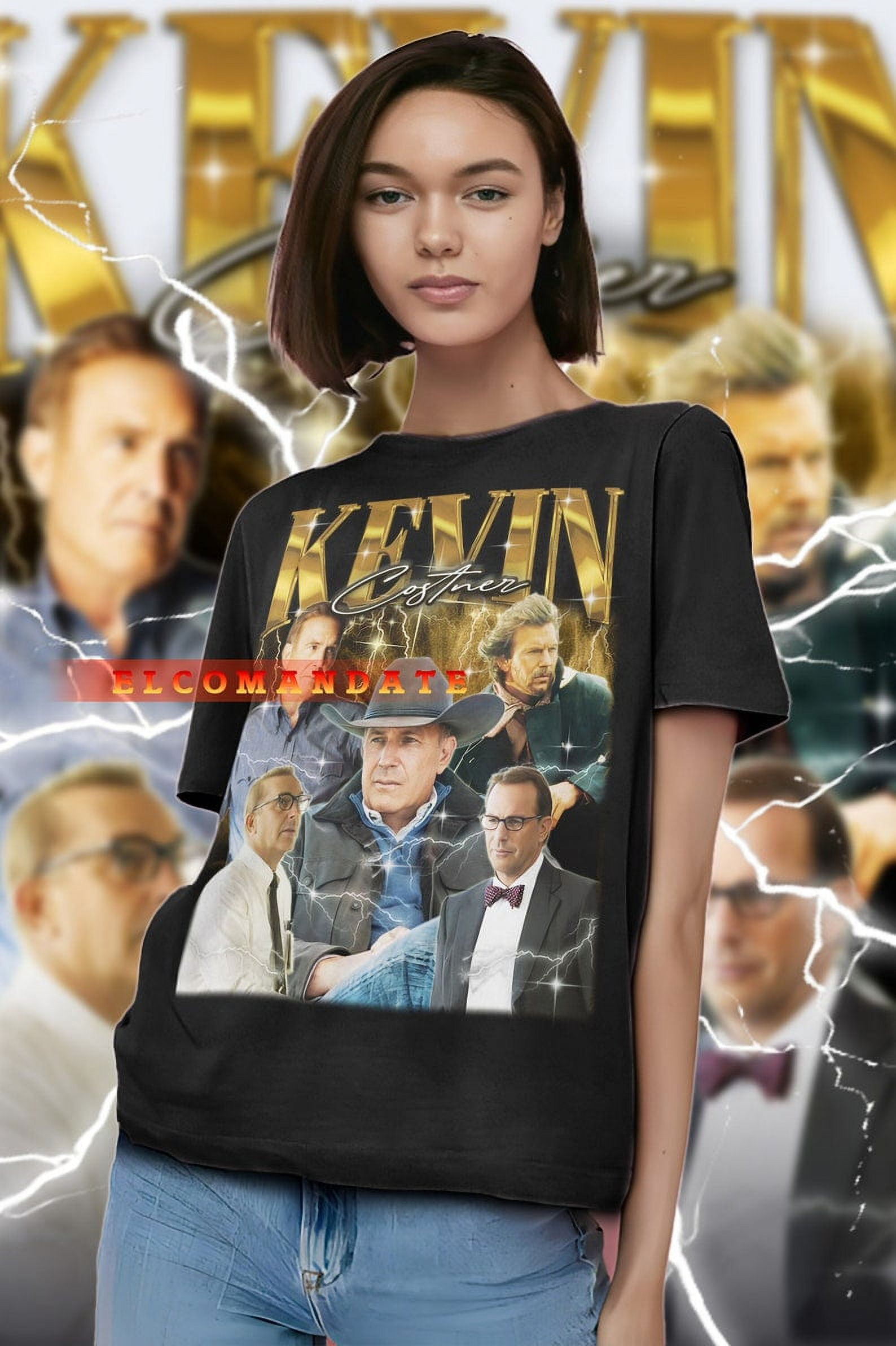 KEVIN COSTNER Vintage Shirt - Walmart.com