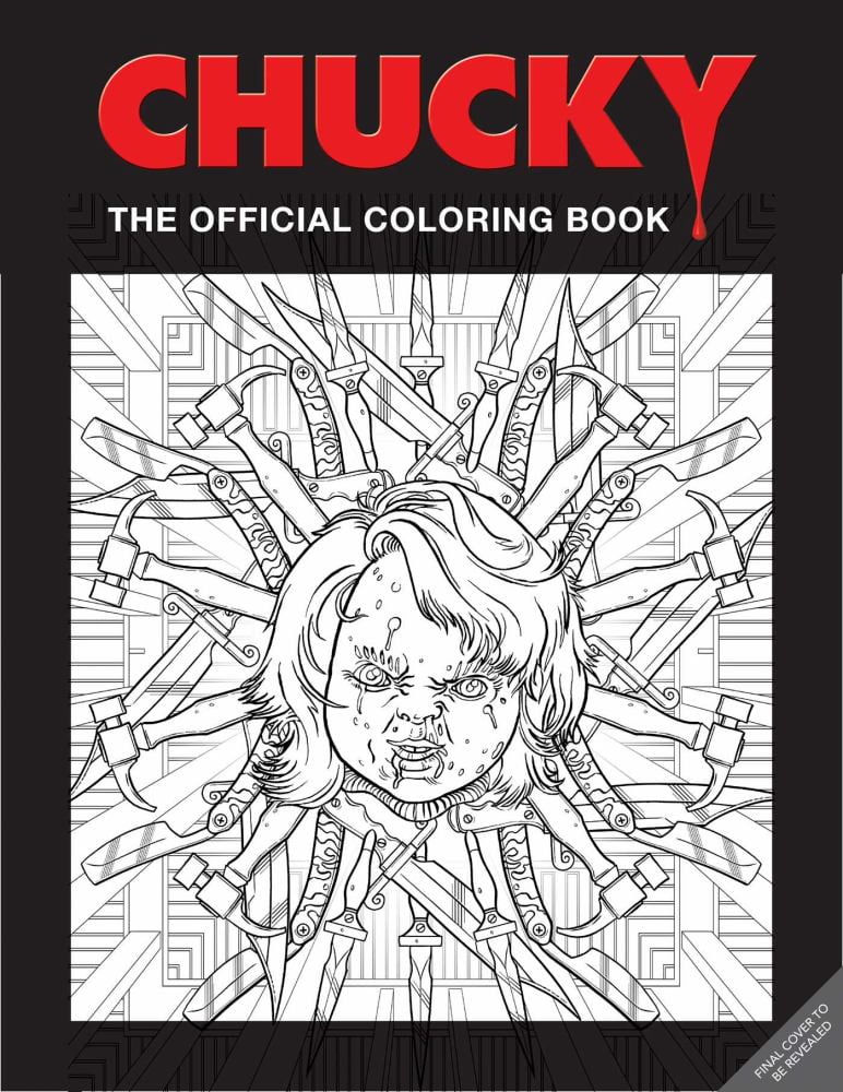 KEVIN CROSSLEY: Chucky: the Official Coloring Book, 64 pages (Paperback ...