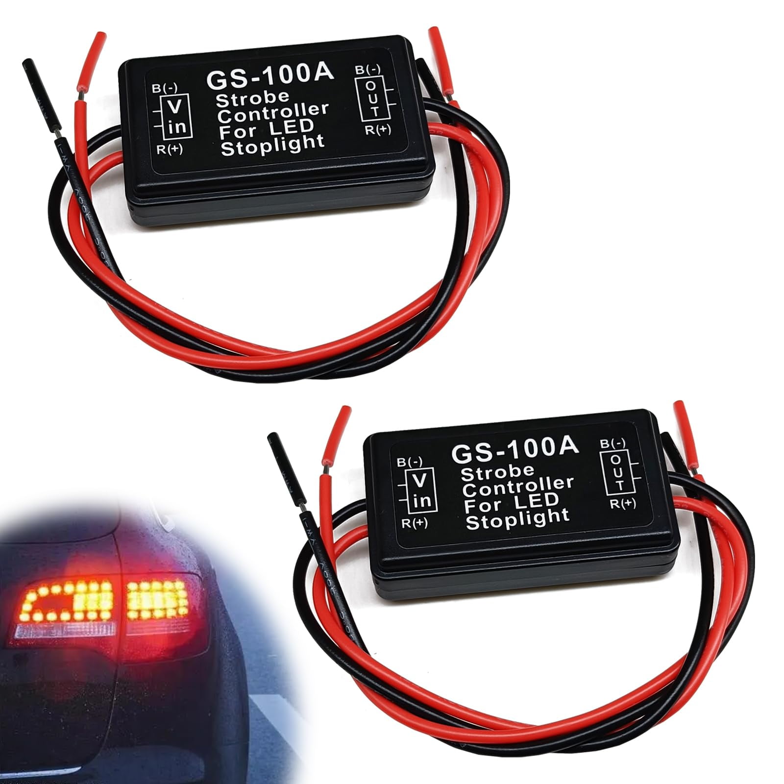KEVWR Strobe Brake Light for Brake Light Tail Stop Light, for Brake ...