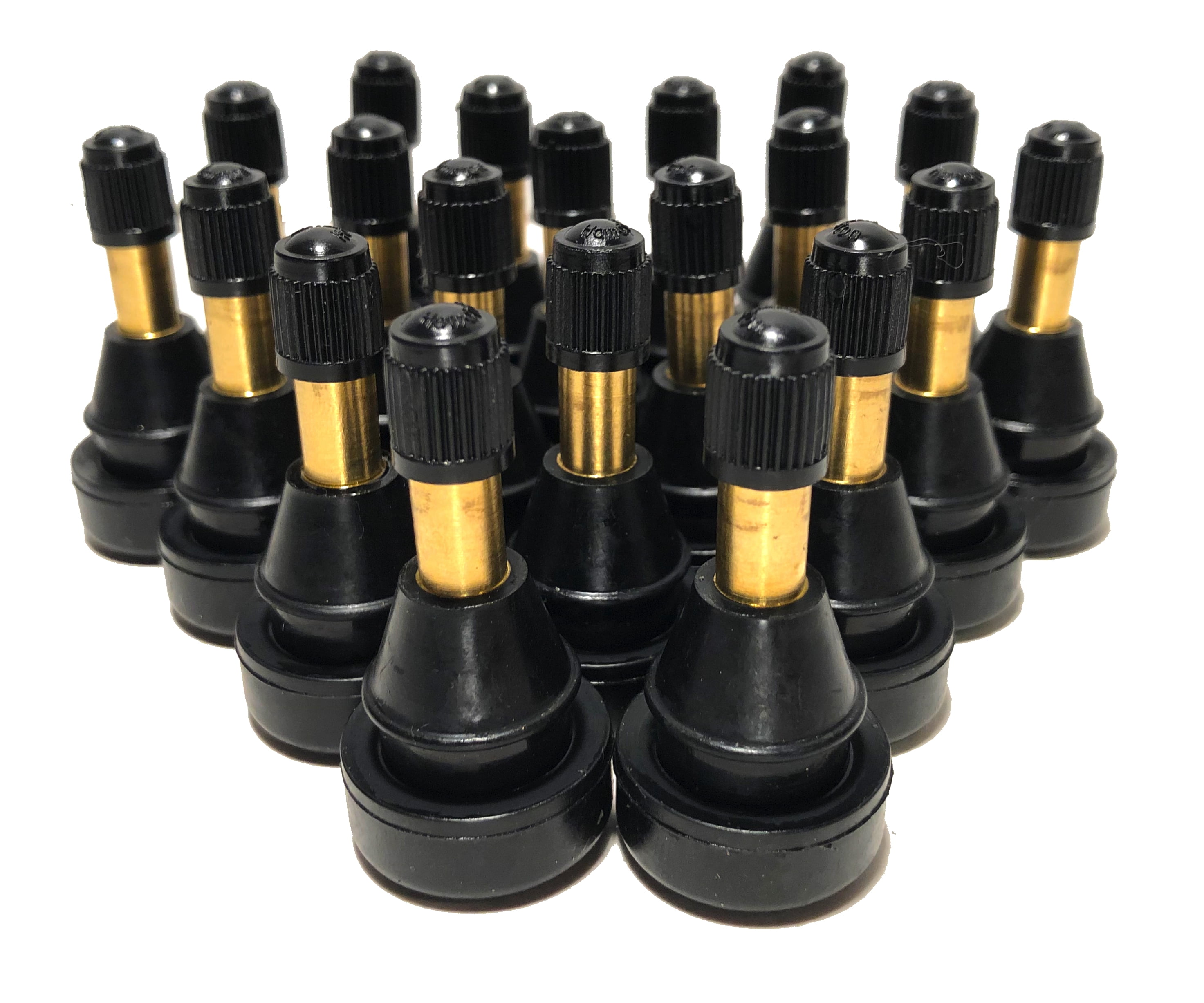 KEX Pack of 20 TR801HP Tubeless Tire High Pressure Valve Stems for .625 ...