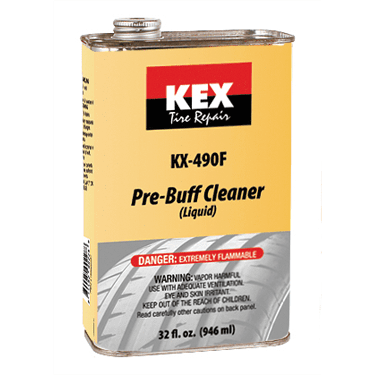 KEX Tire Repair Pre-Buff Cleaner, (Flammable) 32 ounce can - Walmart.com