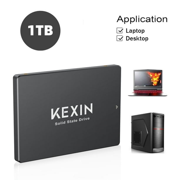 KEXIN 1TB SATA SSD 2.5'' SSD SATA III Internal Solid State Drive Up to ...