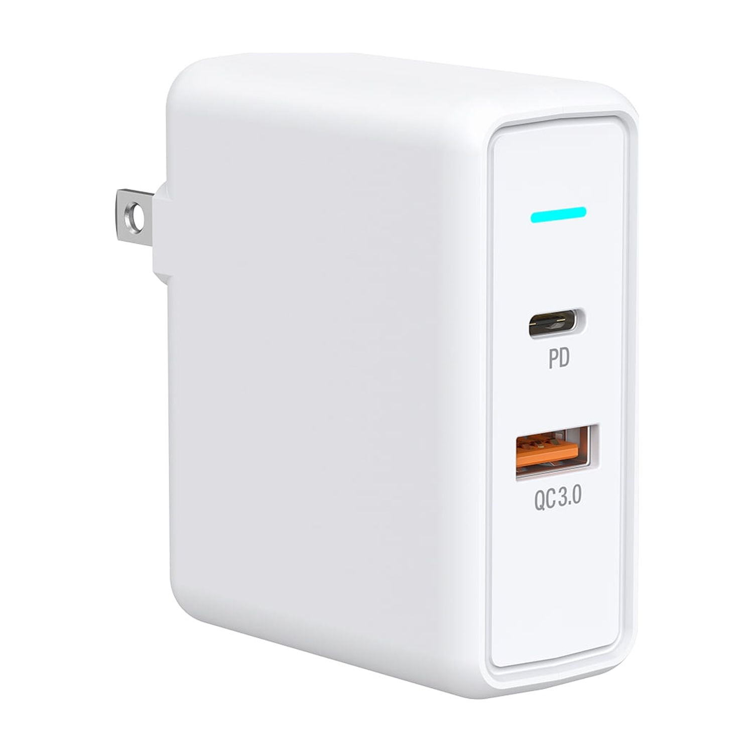 KEXIN 36W Dual Port Wall Charger Power Adapter, Fast Charger for iPhone ...