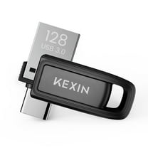 KEXIN 64G Dual USB 3.0 Flash Drive, OTG Memory Photo Stick, Flash Pen ...