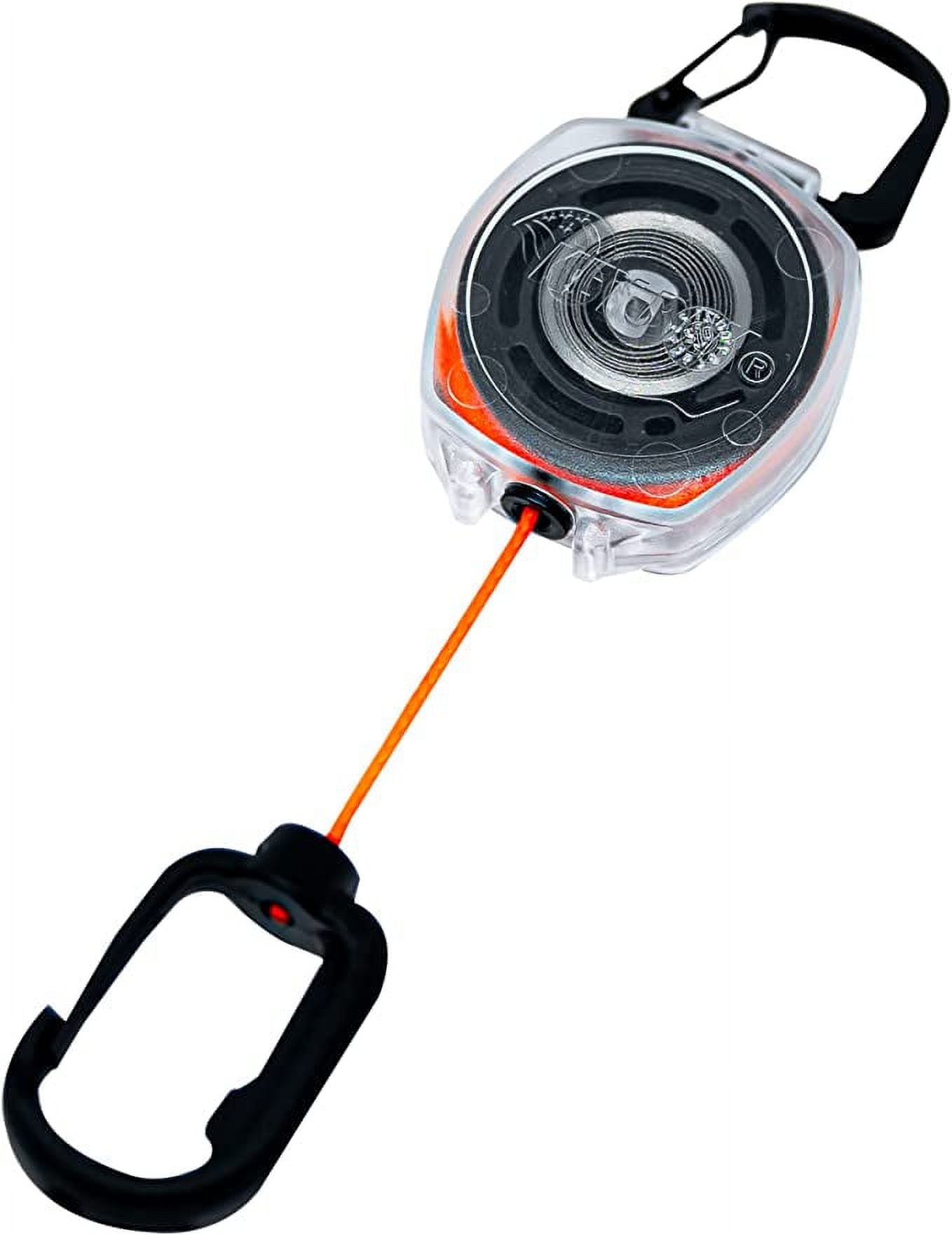 KEY-BAK 24" Polycarbonate Retractable Keychain Holder up to 5Keys ...