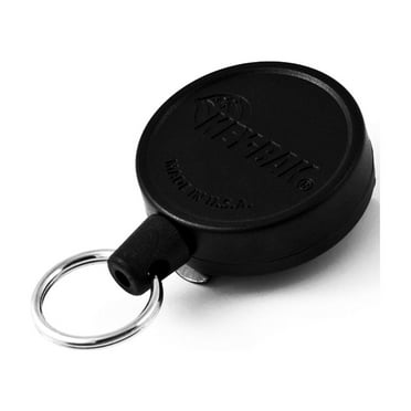 KEY-BAK MID6 Retractable Carabiner Keychain with 36" Retractable Cord ...