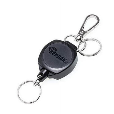 KEY-BAK MID6 Retractable Belt Keychain with 36" Retractable Cord, 6 oz ...