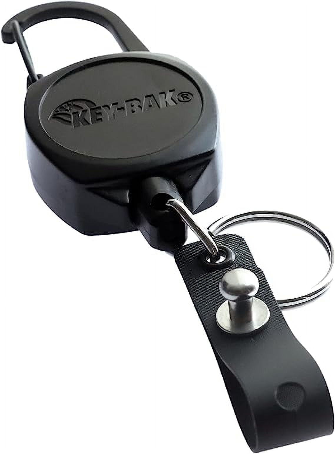 KEY-BAK Sidekick Retractable Badge Reel Holder with Split Ring ...