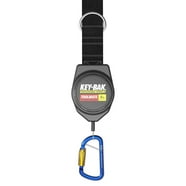 KEY-BAK MID6 Retractable Carabiner Keychain with 36" Retractable Cord ...