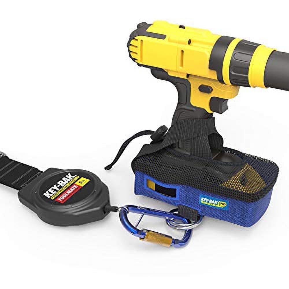 KEY-BAK Tool Mate Retractable Tool Tether and Cordless Power Drill Boot ...