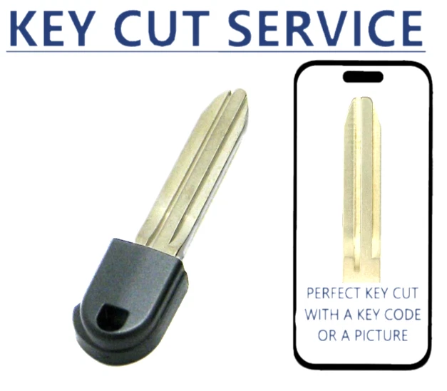 KEY CUT + 2004-2009 Toyota Prius / Emergency Key / TR47 / PN: 69515 ...