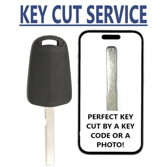 KEY CUT + GM45 GM45FPT CHEVROLET CAPRICE PONTIAC G8 2008-2013 CHIP key ...