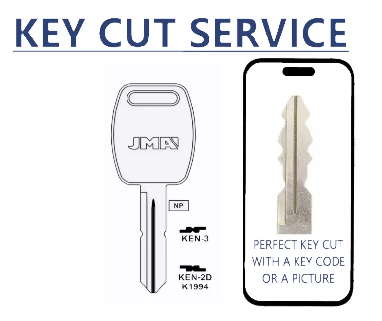 KEY CUT + KEN-2D 1994 - 2007 Kenworth All US Models B87 Mechanical ...