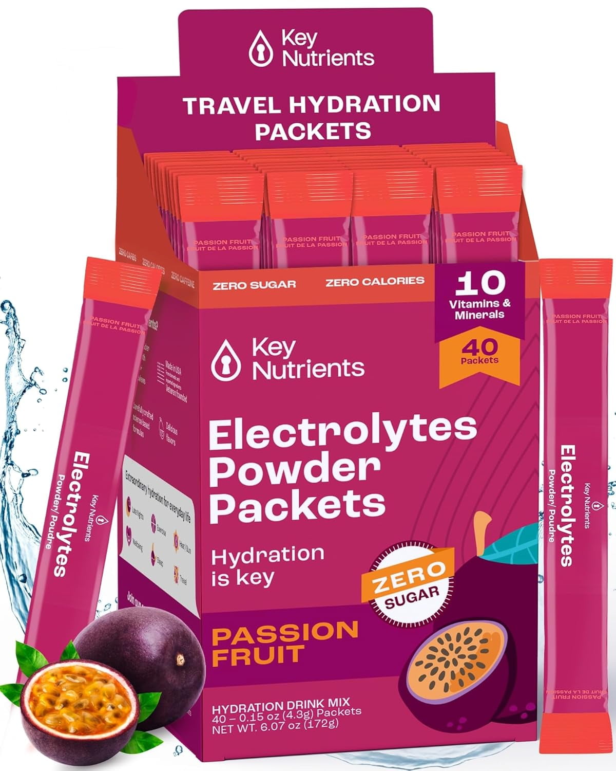 KEY NUTRIENTS Multivitamin Electrolytes Powder Packets - Delicious ...