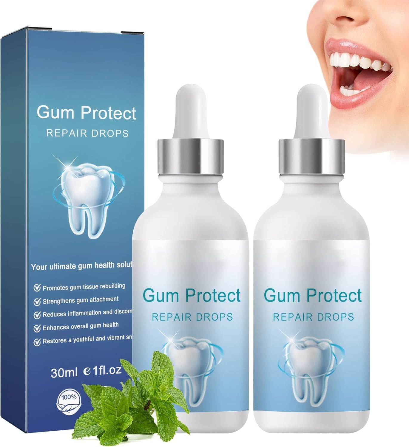 KEYU Pack Of 2 Gum Retrieval, Building Gum Protect Repair Gel, Gum ...