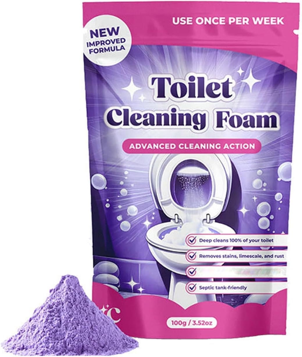 KEYU Toilet Cleaner Cleaning Foam, Insta-Action Foam For Radiant Clean ...