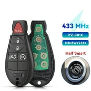 KeylessOption Keyless Entry Remote Control Car Key Fob Replacement ...