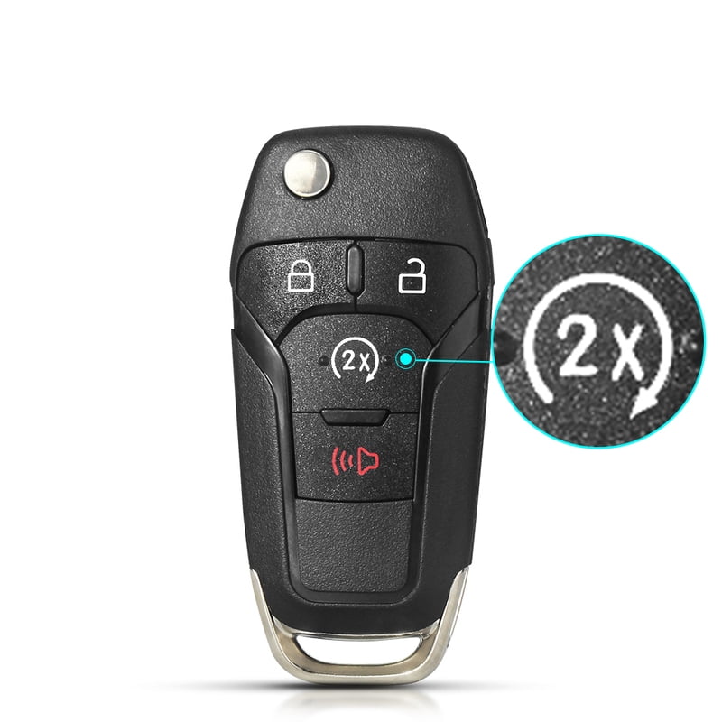 KEYYOU For Ford F-150 F-250 F-350 Explorer Ranger KA Fiesta Mondeo 2/3 ...