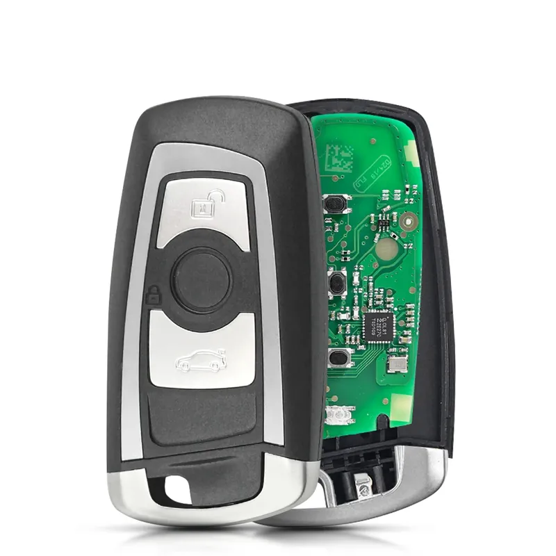 KEYYOU HUF5662 HUF5767 2/3BTN Car Remote Key for BMW F 3 5 7 Series X5 ...