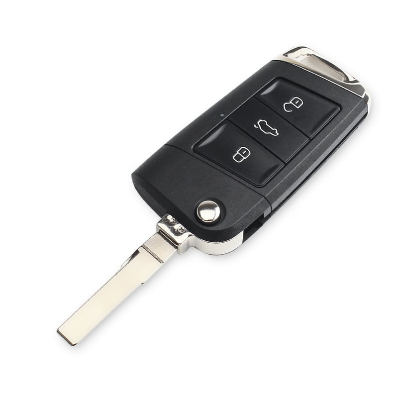 KEYYOU Modified Flip Remote Key Shell For Volkswagen VW Polo Passat B5 ...