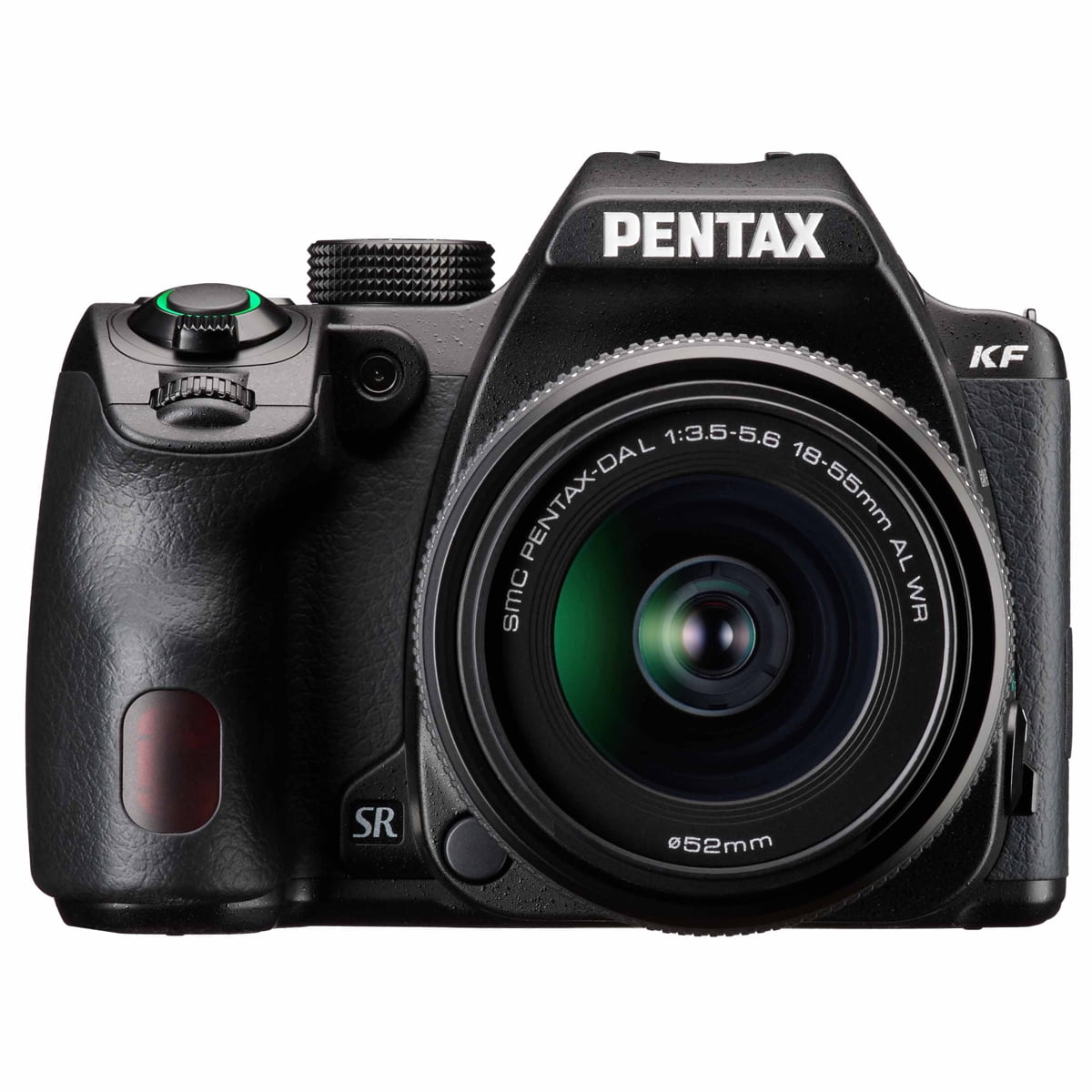 Pentax KF DSLR Camera with DA L 18-55mm f/3.5-5.6 AL WR Lens, Black ...