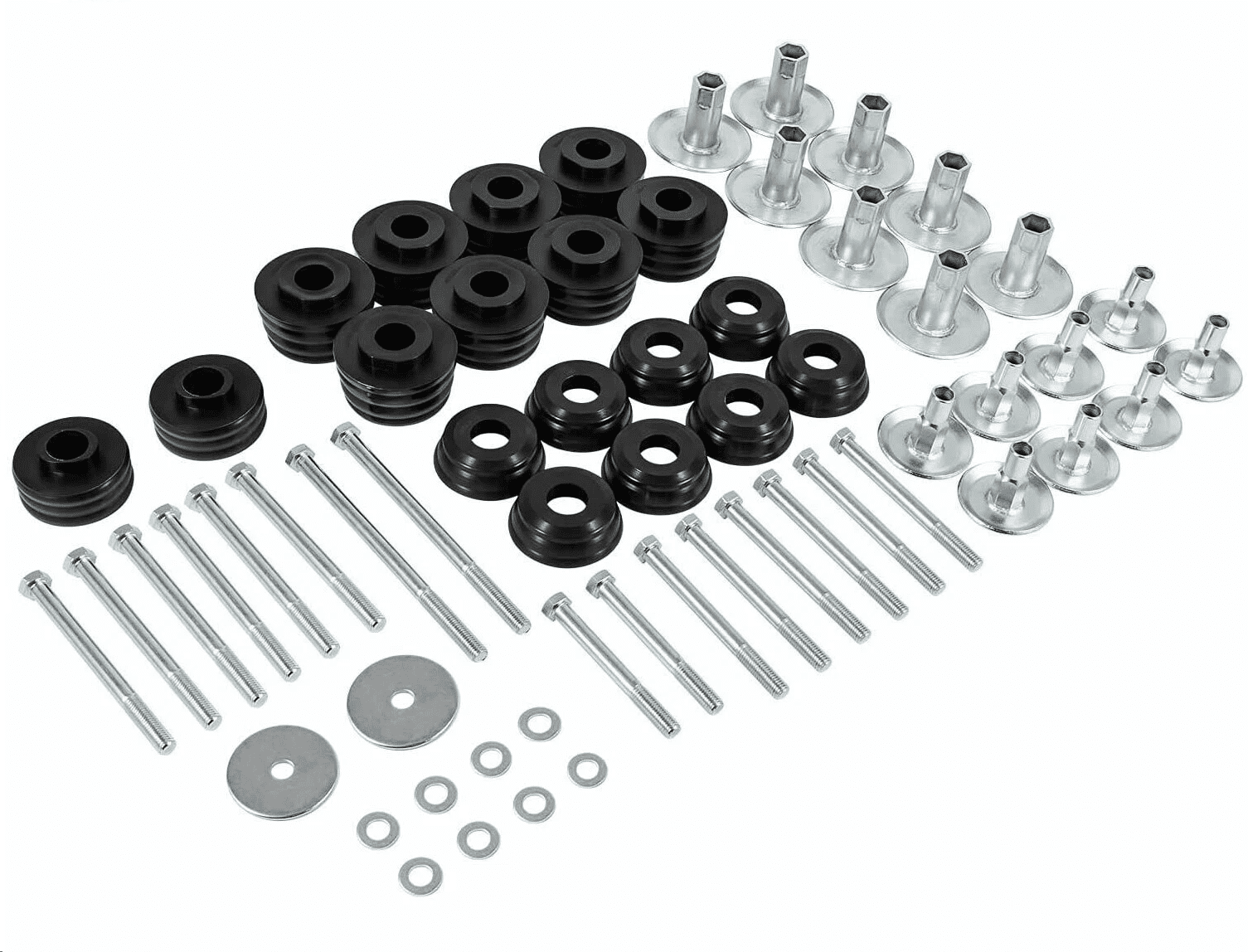 KF04060BK Body Cab Mount Bushing Kit For 2008-2016 Ford F250 F350 Super ...