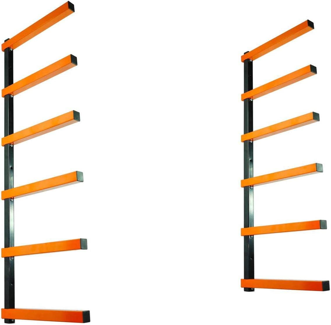 KF1006 Lumber Storage Rack 6-Level System 110 lbs (50kg) per Level with ...