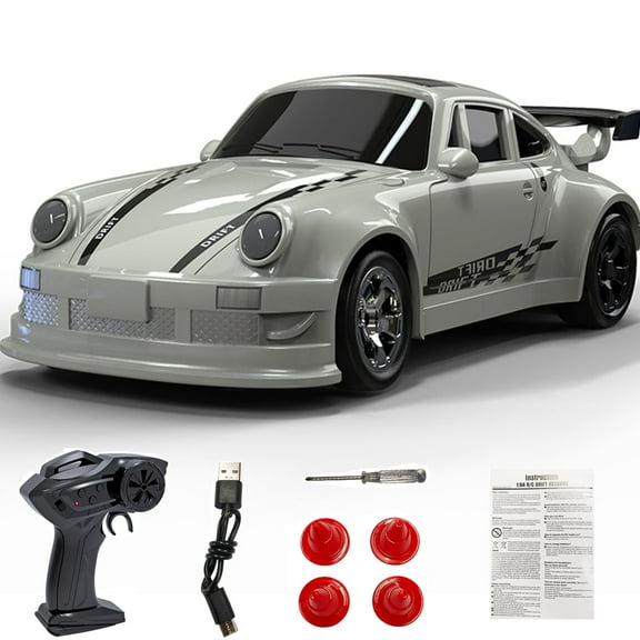1:24 Scale Mini RC Drift Car, 4WD 2.4G Remote Control Racing Car with ...