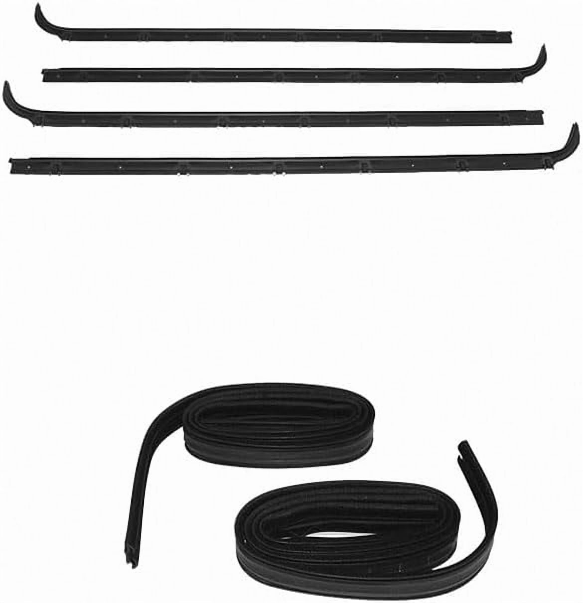 KF2023 Glass Run Channel Kit (Inner & Outer Belt Weatherstrip Kit ...