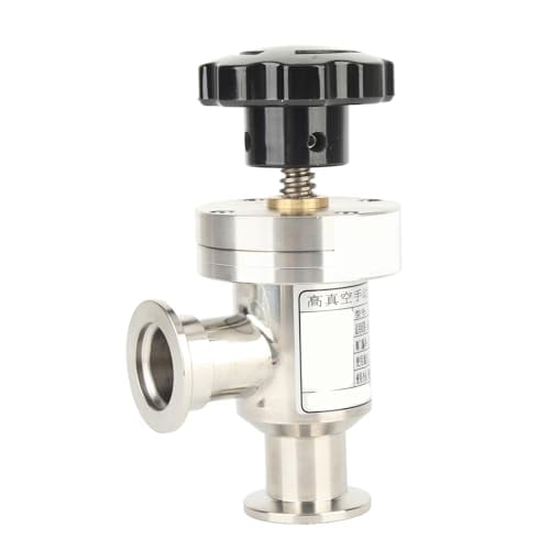 KF25 Valve, KF16 Bellow Isolation Valve High Vacuum Manual Right Angle ...