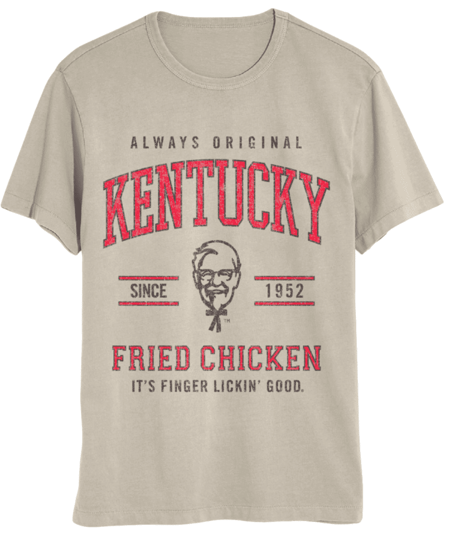 KFC Logo Collegiate Men's Graphic T-Shirt, Sizes S-3XL - Walmart.com