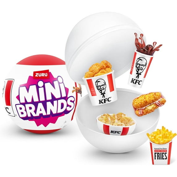KFC® Series 1 Mystery Capsule by ZURU Real Miniature KFC® Brand ...