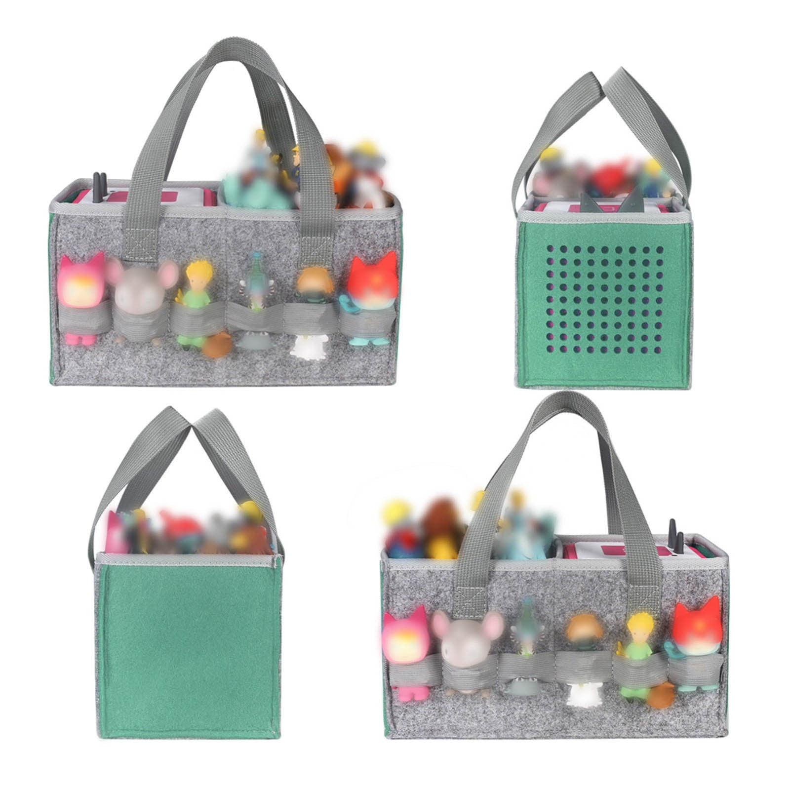 KFDD Portable Carrying Case for Toniebox, Audio Player Felt Cloth ...