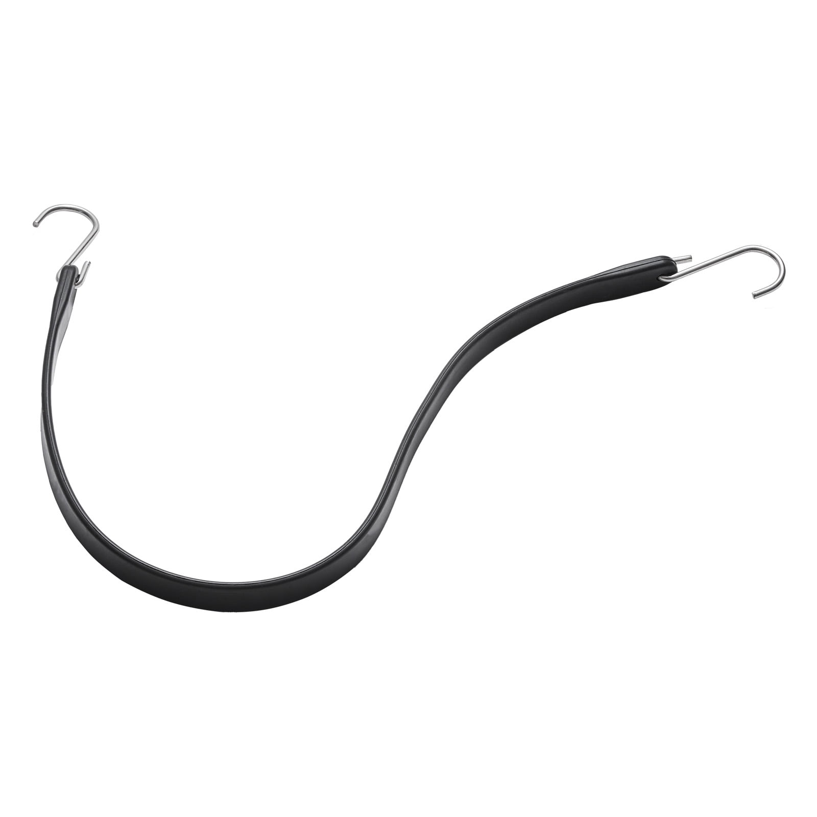 KFFKFF 10-Pack Flat Bungee Cord Set, 20 mm Durable Elastic Straps with ...