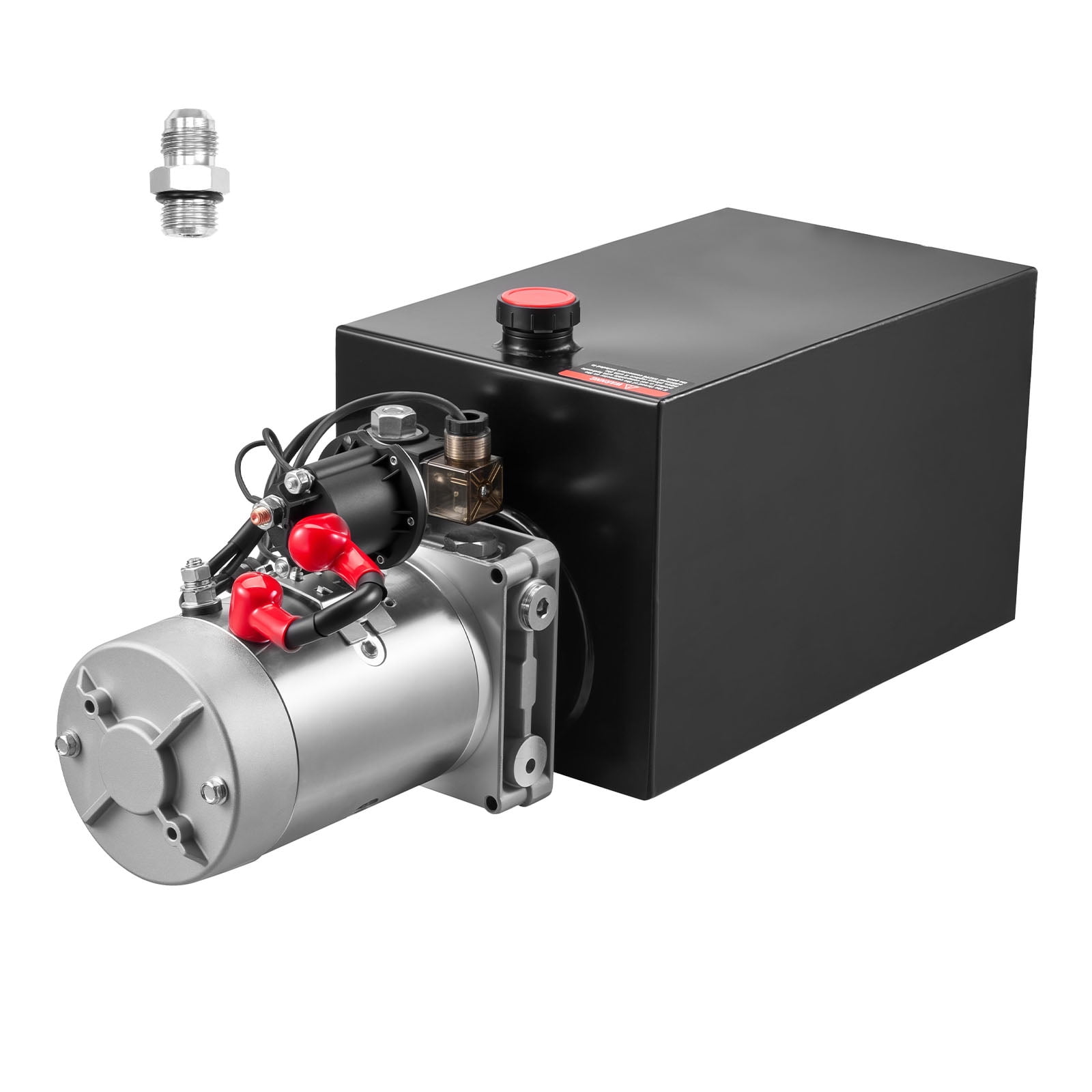KFFKFF 10 Quart Hydraulic Power Unit, Single Acting Pump for Dump ...