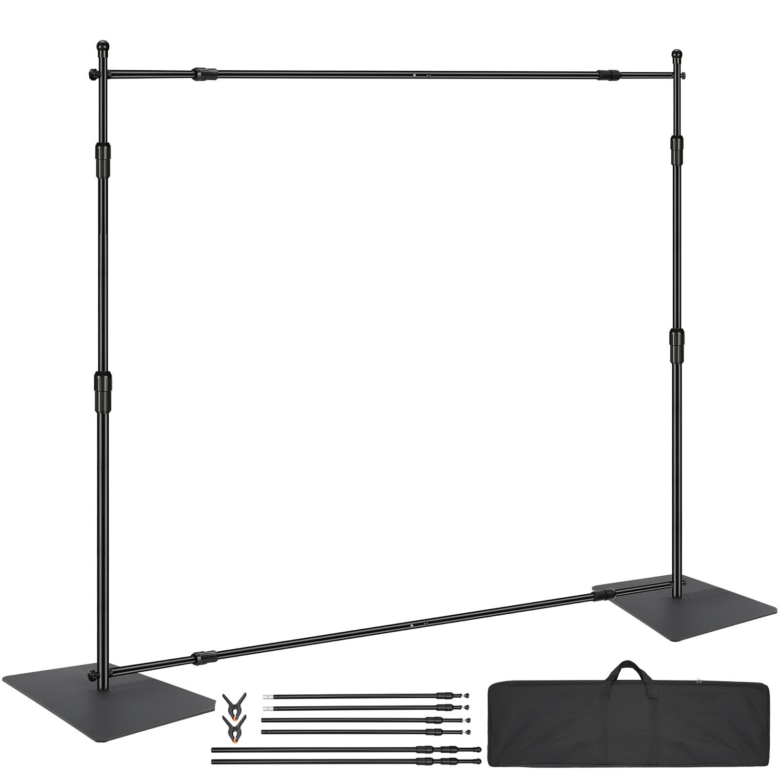 KFFKFF 10ft x 10ft Framework for Drapes, Sturdy Display Stand with ...