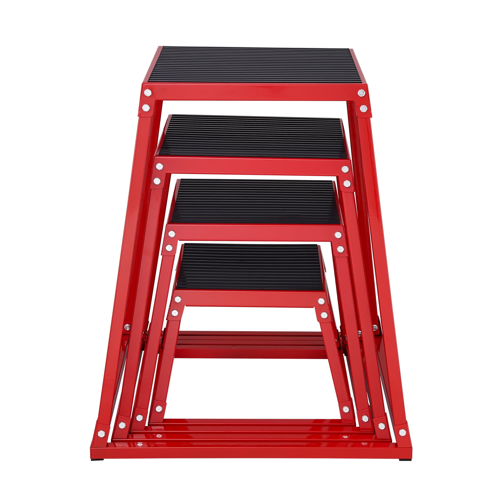 KFFKFF 12/18/24/30 Inch Plyometric Jump Box Step Cross Fitness Exercise ...