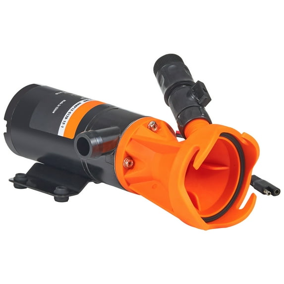 KFFKFF 12V Portable Macerator Pump, RV Sewer System Accessories, Fast ...