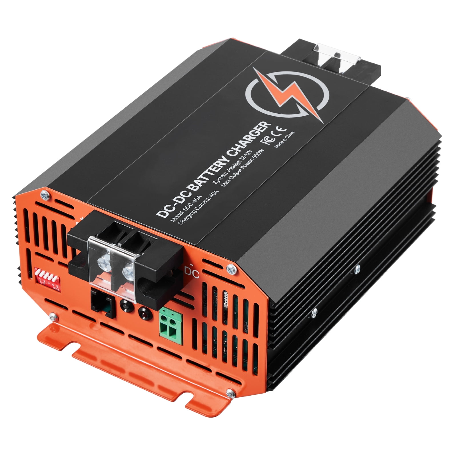 KFFKFF 12V 40A DC to DC Battery Charger, 500W, On-Board Charger for ...