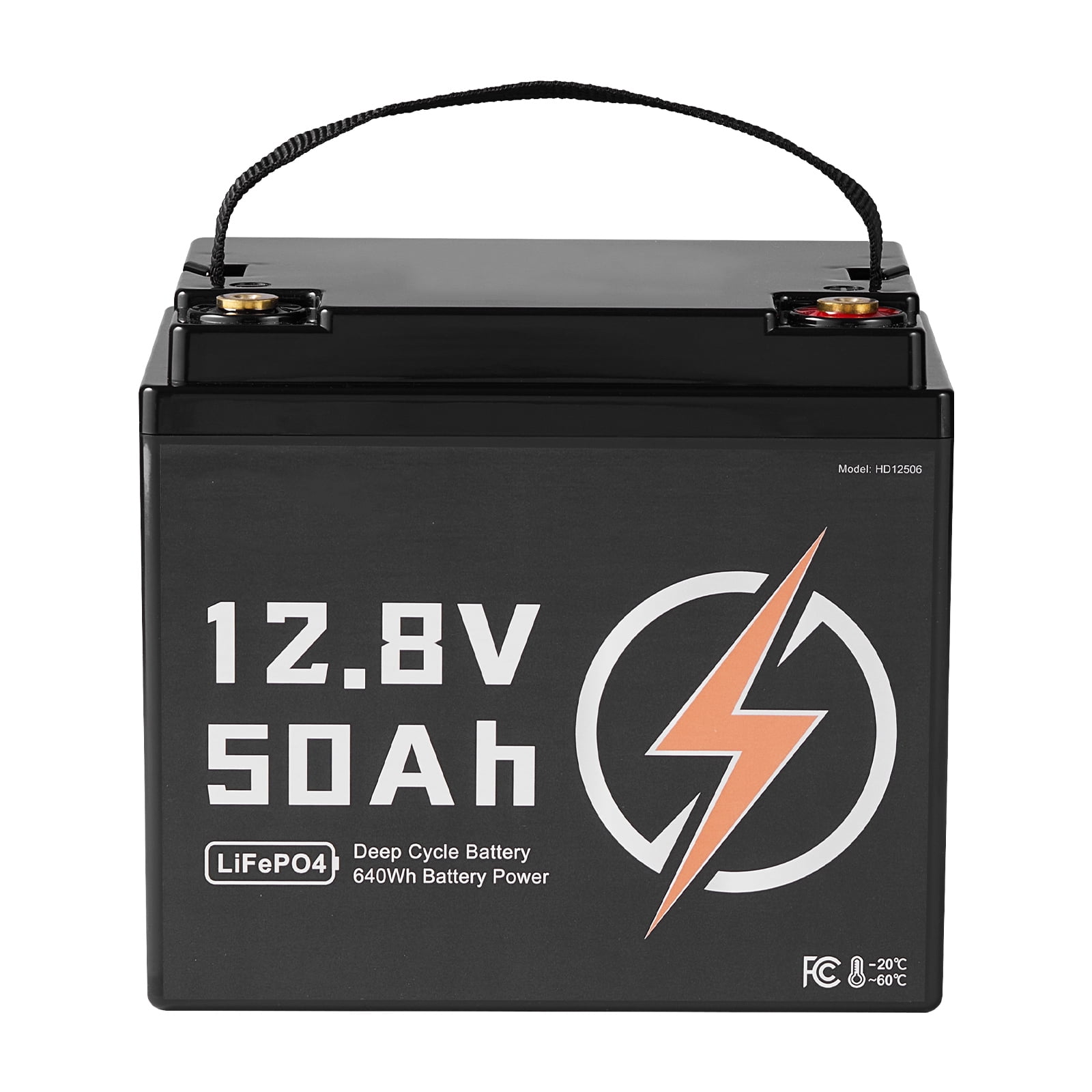 Walmart Black Friday Deals 2025 KFFKFF 12V 50Ah LiFePO4 Battery, Durable Lithium Iron Phosphate ...
