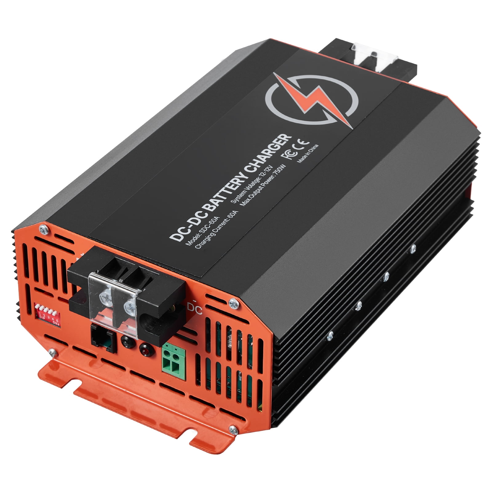 KFFKFF 12V 60A DC to DC Battery Charger, 750W, On-Board Charger for ...