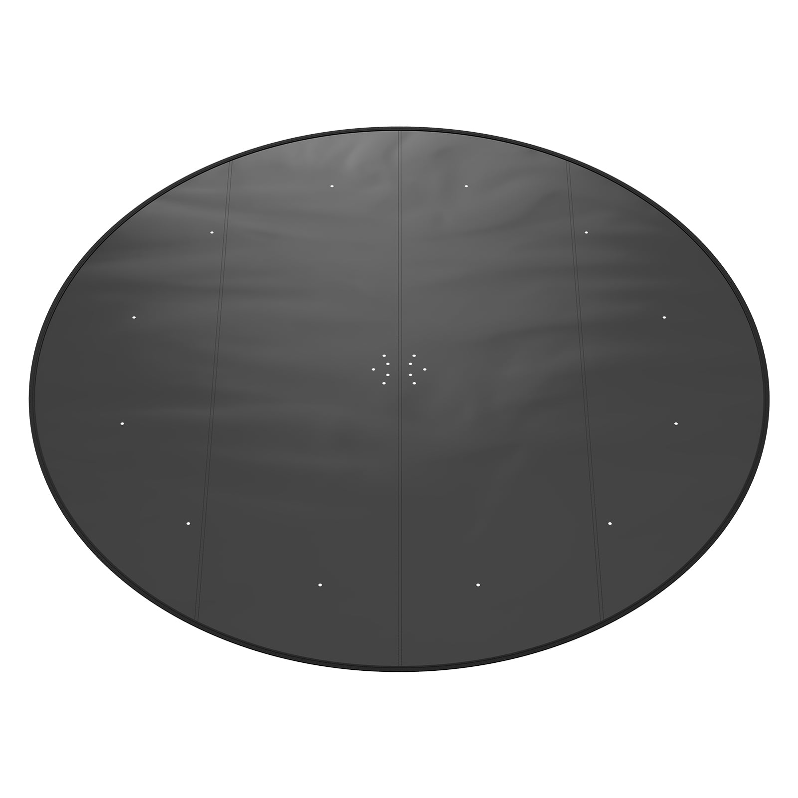 KFFKFF 15 Ft Circular Pool Cover, Solar Protection for Elevated Pools ...